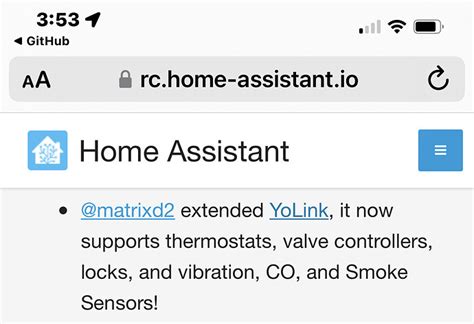 yolink integration page 20 third party integrations home