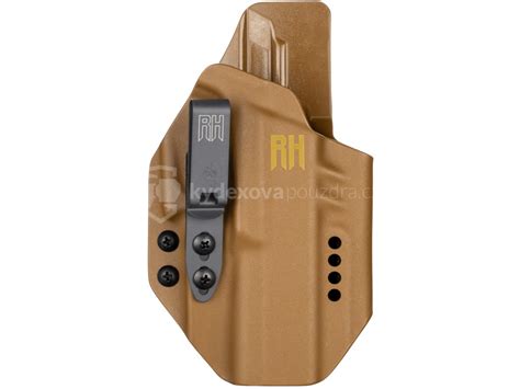 Crocy Glock 17 Gen3 5 Glock 47 Appendix Vnitřní Kydexové Pouzdro Coyote Hnědá