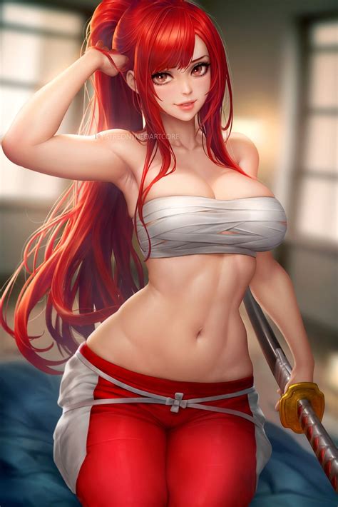 Erza Scarlet Fairy Tail Drawn By Neoartcore Danbooru