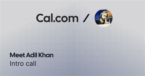 Adil Khan On Linkedin Intro Call Adil Khan