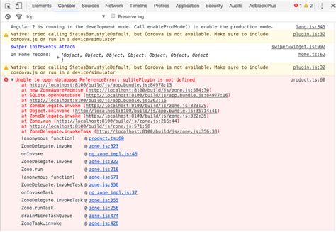 Ios Unable To Open Database Referenceerror Sqliteplugin Is Not