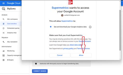Sending Data From Google Analytics To BigQuery Without Optimize Smart