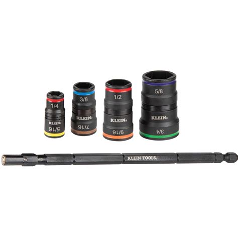 9 In 1 Impact Rated Flip Socket Set 32934 Klein Tools