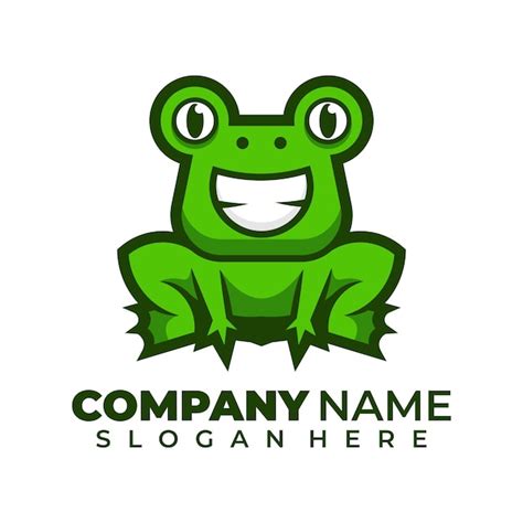 Premium Vector Frog Vector Design Character