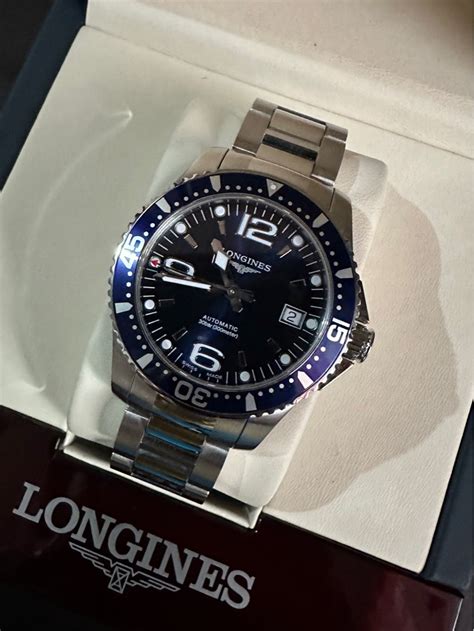 Longines Hydroconquest Automatic 39mm Blue Dial Luxury Watches On