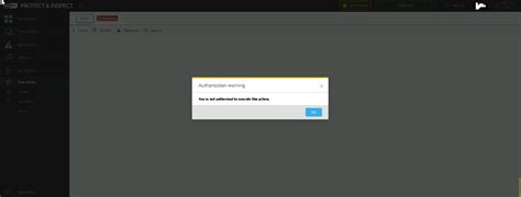 Authorization Warning Eset Inspect Eset Inspect On Prem Detection And Response Eset