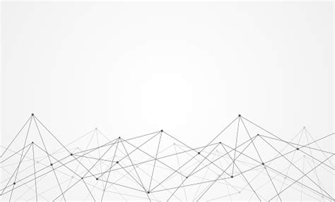 기하학적 배경과 점과 선을 연결 하는 추상 현대 기술 연결 과학 다각형 구조 배경입니다 벡터 일러스트 0명에 대한 스톡 벡터 아트 및 기타 이미지 Istock