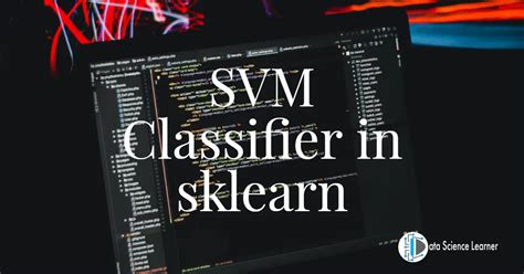 Svm Classifier Sklearn Implementation In Sklearn