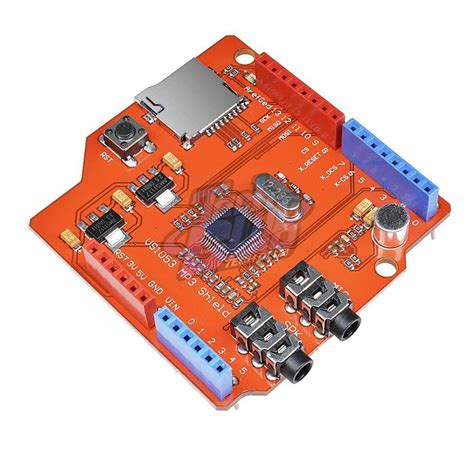 Vs1053 Vs1053b Mp3 Module Breakout Board With Sd Card Slot Ogg Real Time Recording
