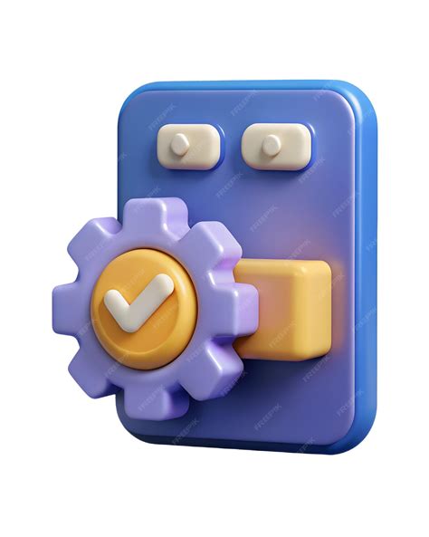 3d Ai Machine Learning And Qa Icons Symbolize Ais Role In Enhancing