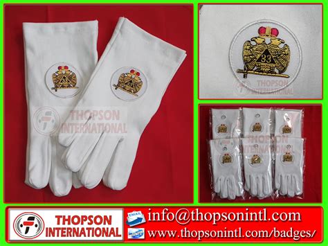 Thopson International Masonic Aasr 33rd Degree Hat