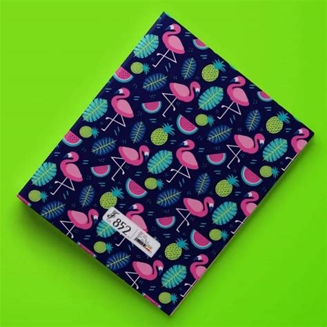 کلاسور دخترانه فانتزی؛ براق بست فلزی 3 طرح گل پروانه عروسکی آراد برندینگ