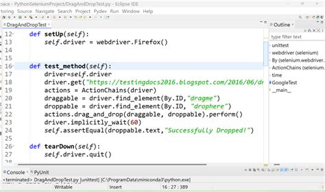 Selenium Action Class