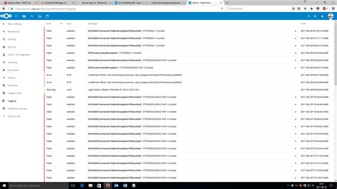 error deleting file xxxxx ℹ️ support nextcloud community