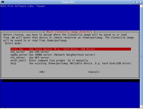 How To Create Partition Image Backup And Restore Using Clonezilla Pontikis Net