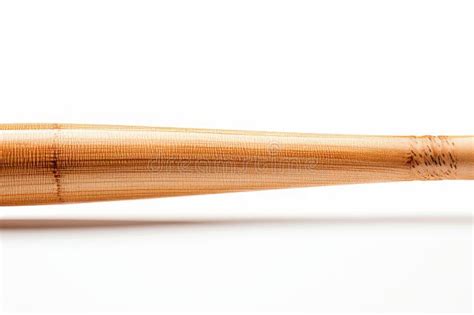 A Close Up Of A Classic Wooden Baseball Bat The Wood Grain Detailed