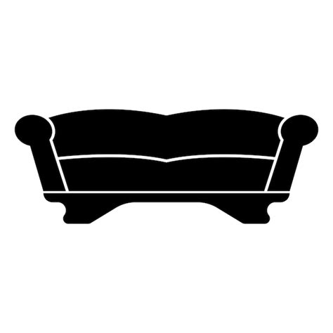 소파 의자 로고 아이콘일러스트 디자인 템플릿 프리미엄 벡터