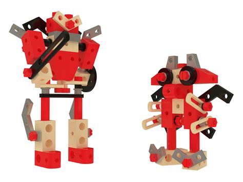 Building Blocks -- Robots. on Behance