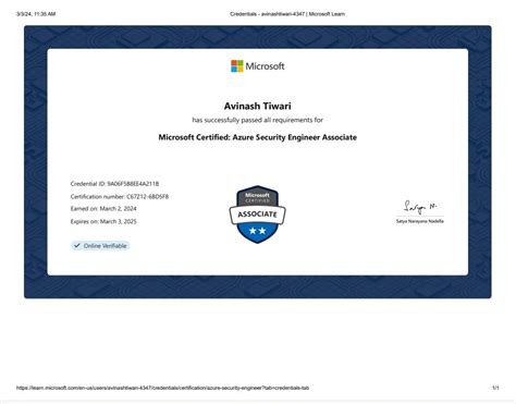 Avinash Tiwari On Linkedin Micorsoft Az500 Hcltechnologies Tcs