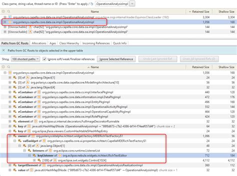 Memory Leak In Richtexteditor · Issue 616 · Eclipse Kitalphakitalpha