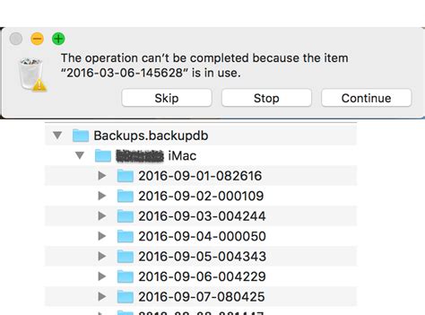 [sloved] Two Ways To Delete The Time Machine Backup From Trash