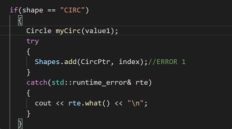 Solved If Shape CIRC Circle MyCirc Value Try Chegg