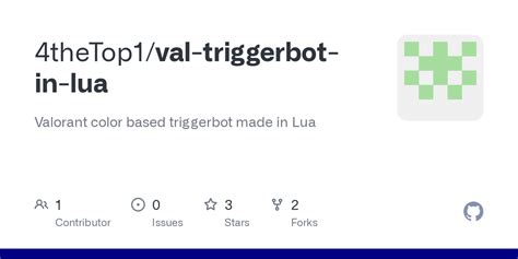 github 4thetop1 val triggerbot in lua valorant color based