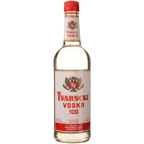 Tvarscki Vodka 100 Proof Vodka 100 750 Ml Delivery Or Pickup Near Me