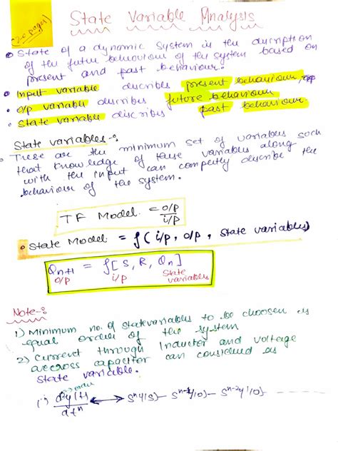Ch7 State Space Analysis Pdf