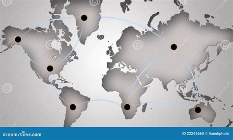 Global Networking Symbol Stock Illustration Illustration Of Globe 22245660