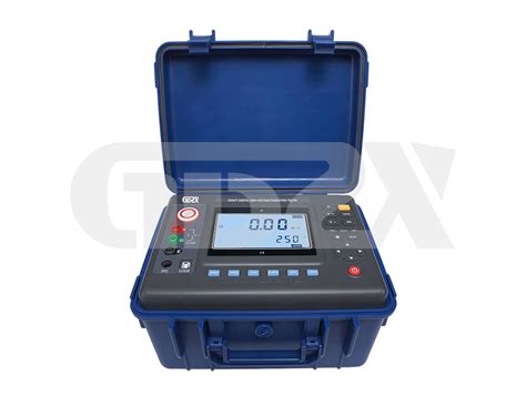 High Resolution 5000v 2000gΩ Digital High Voltage Insulation Tester