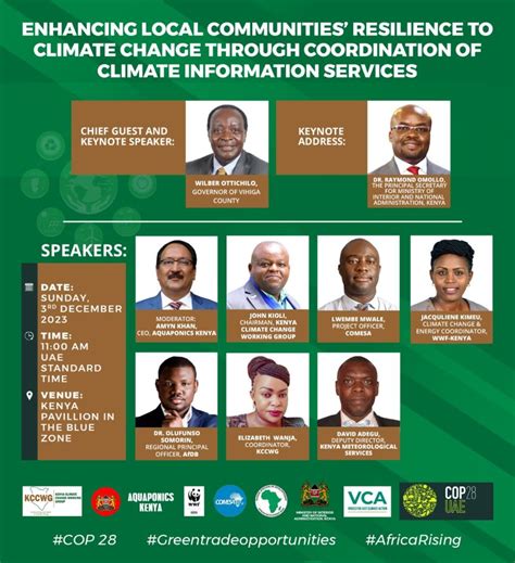 John Kioli On Linkedin Cop28