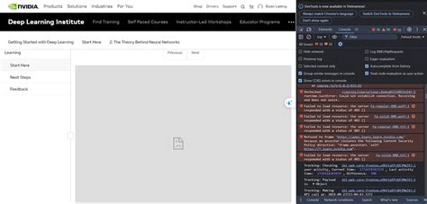 course get started with deep learning don t show it said apps