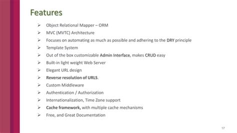 Django Architecture Introduction Pptx