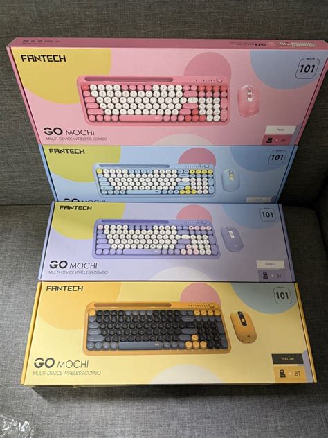 Fantech Go Mochi Wireless Mouse And Keyboard Brandnew Computers And Tech Parts And Accessories