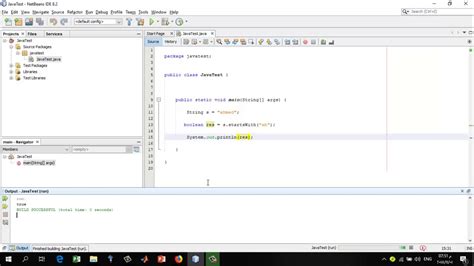 9 Java Strings Startswith Method الجمل النصية بالجافا Youtube