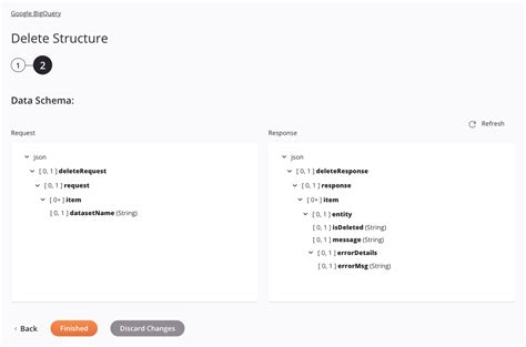Delete Structure Activity Jitterbit Documentation