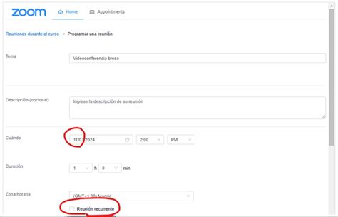 How To Schedule A Zoom Meeting From The Virtual Classroom