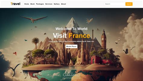 برمجة موقع Travel And Tour مستقل
