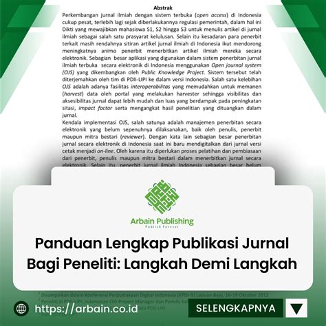 Daftar Jurnal Sinta 3 Bidang Ilmu Teknik Informatika Arbain Publishing