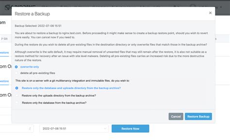 How To Manually Import Backups Including Non GridPane Backups GridPane