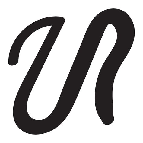 Premium Vector Curve Abstract Symbol