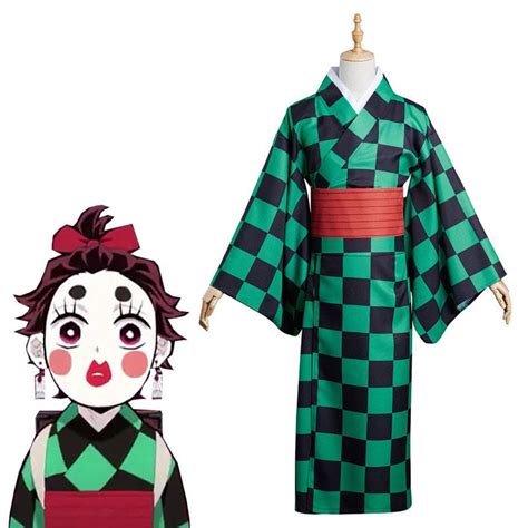 Demon Slayer Entertainment District Arc Kimono Cosplay Costume