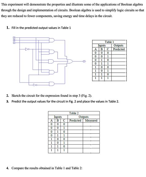 Solved Step 3 Using Boolean Algebra Reduce The Expression
