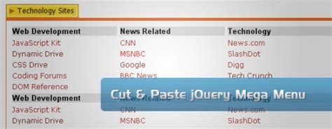 32 Jquery And Css Drop Down Menu Examples And Tutorial Tutorialchip