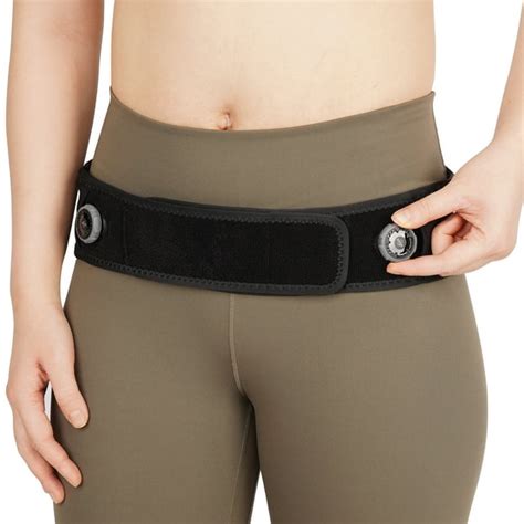 Knob Adjustable Sacroiliac Si Joint Hip Belt Brace For Women And Men