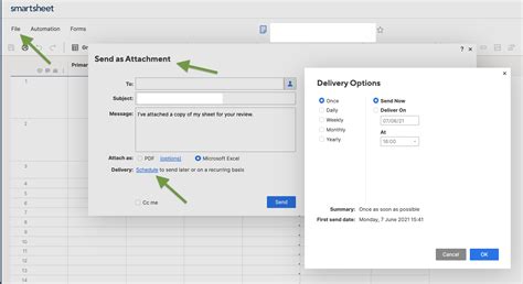 automation export — smartsheet community