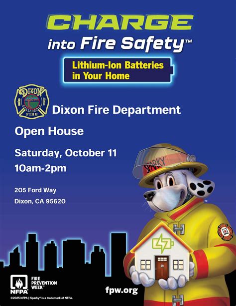 City 🚒 Dixon Fire Department Open House 🔥 Join Us For A Fun And