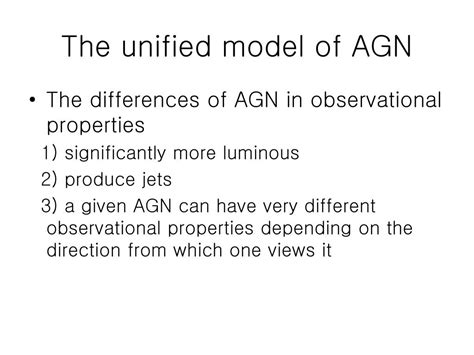 Ppt 4 6 3 Host Galaxies Of Agn 4 6 4 The Unified Model Of Agn Powerpoint Presentation Id 5595261