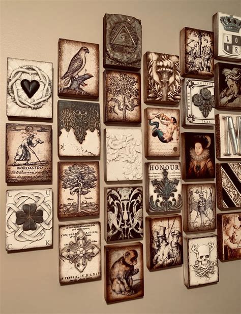 Sid Dickens Memory Blocks Tile Art Diy Wall Art Square Art